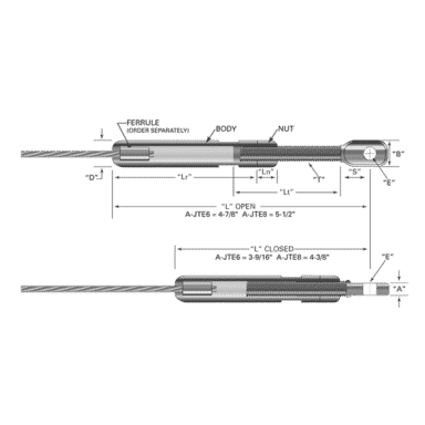 Adjust-A-Body® Threaded Eye and Tab | Ultra-tec Products