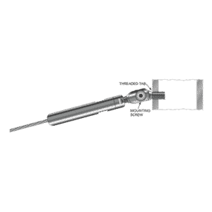 Adjust-A-Jaw® Threaded Tab for Metal Posts | Ultra-tec