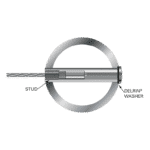Ultra-Tec Invisiware® Receiver - Metal Posts | Ultra-tec Products