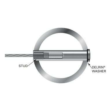Ultra-Tec Invisiware® Receiver - Metal Posts | Ultra-tec Products