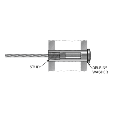 Ultra-Tec Invisiware® Receiver - Metal Posts | Ultra-tec Products
