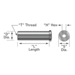 Ultra-Tec Invisiware® Receiver - Metal Posts | Ultra-tec Products