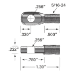 Invisiware® Threaded Tab | Ultra-tec Products
